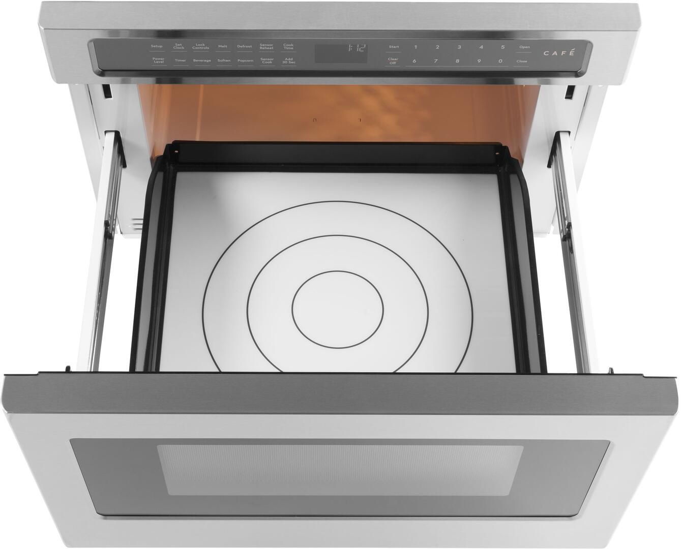 CWL112P2RS1 Cafe 24" Built in Microwave Drawer Oven - Stainless Steel