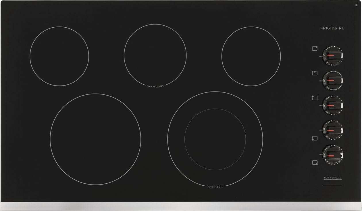 FFEC3625US Frigidaire 36" Electric Smoothtop Cooktop with Ceramic Glass ...