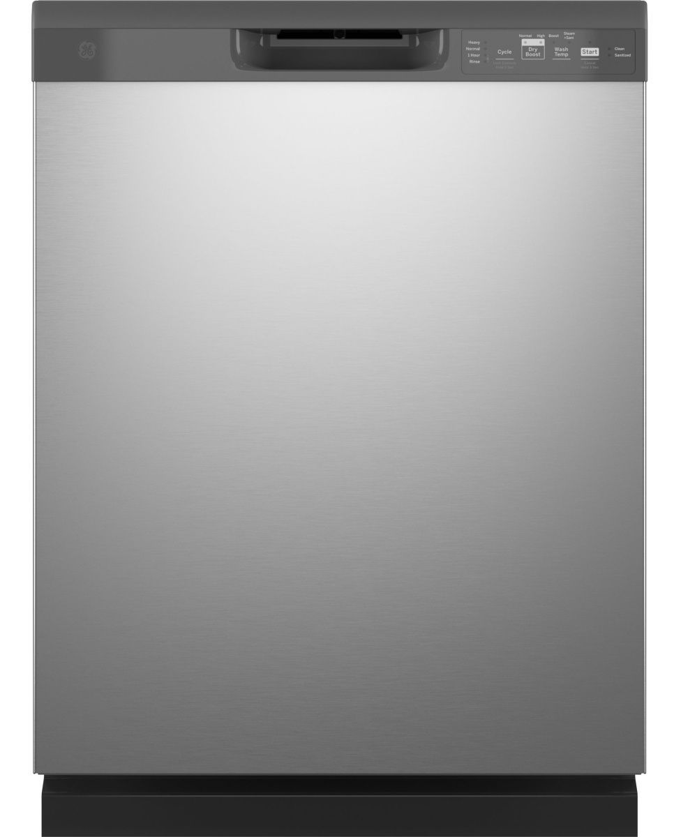 GDF535PSRSS GE Dishwasher with Front Controls - Stainless Steel
