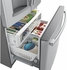 GFE28GYNFS GE 36" 27.7 Cu. Ft. French-Door Bottom Freezer Refrigerator ...