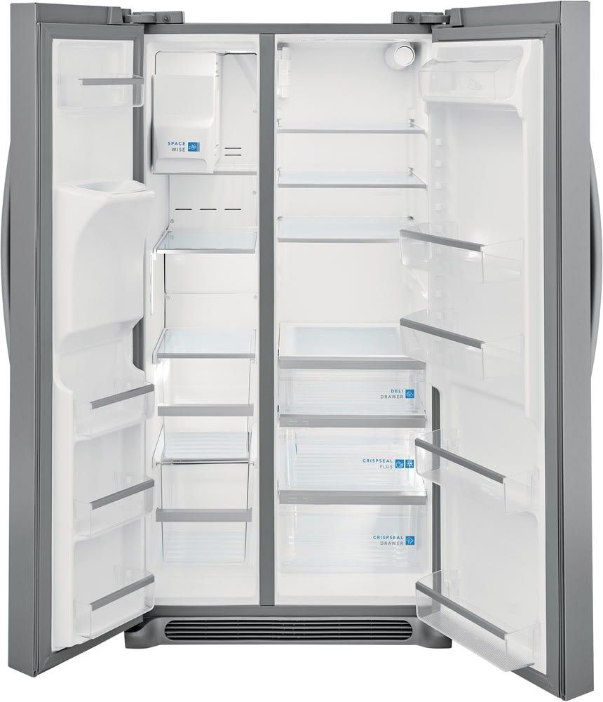 GRSS2652AF Frigidaire Gallery 36" 25.6 cu ft Side by Side Refrigerator ...