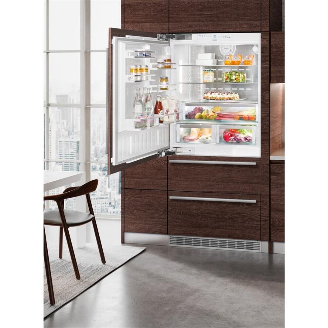 HC2091 Liebherr 36" 19.5 cu ft Counter Depth Built In Bottom Mount Refrigerator with Ice Maker ...