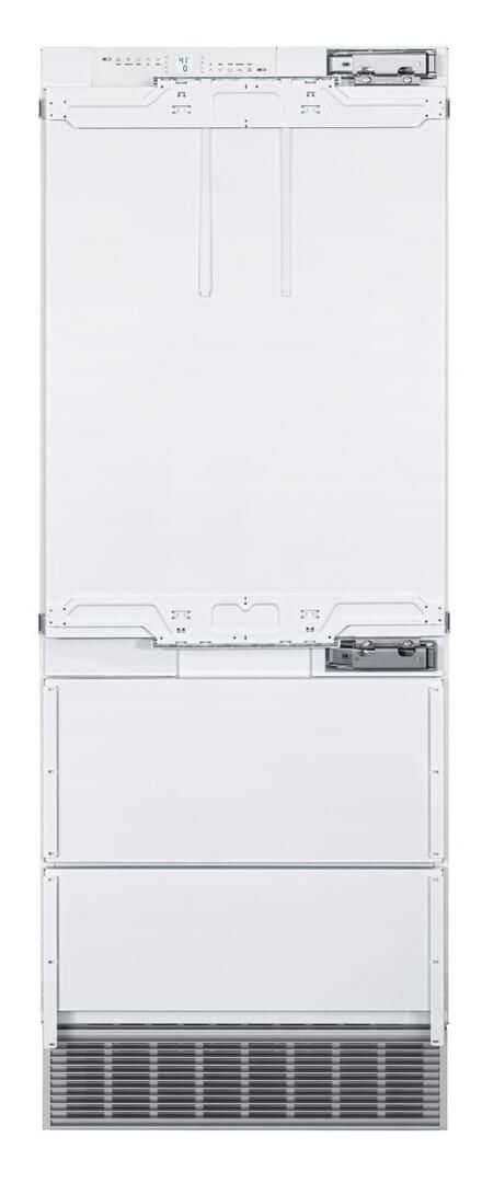 HCB1590 Liebherr 30" 14.1 cu ft Counter Depth Built In Bottom Mount Refrigerator with Ice Maker ...