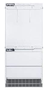 HCB2091 Liebherr 36" 18.9 cu ft Counter Depth Built In Bottom Mount Built In Refrigerator with ...