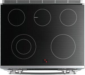 HEI8056U Bosch 30" 800 Series 5 Element Electric Slide-in Range with ...