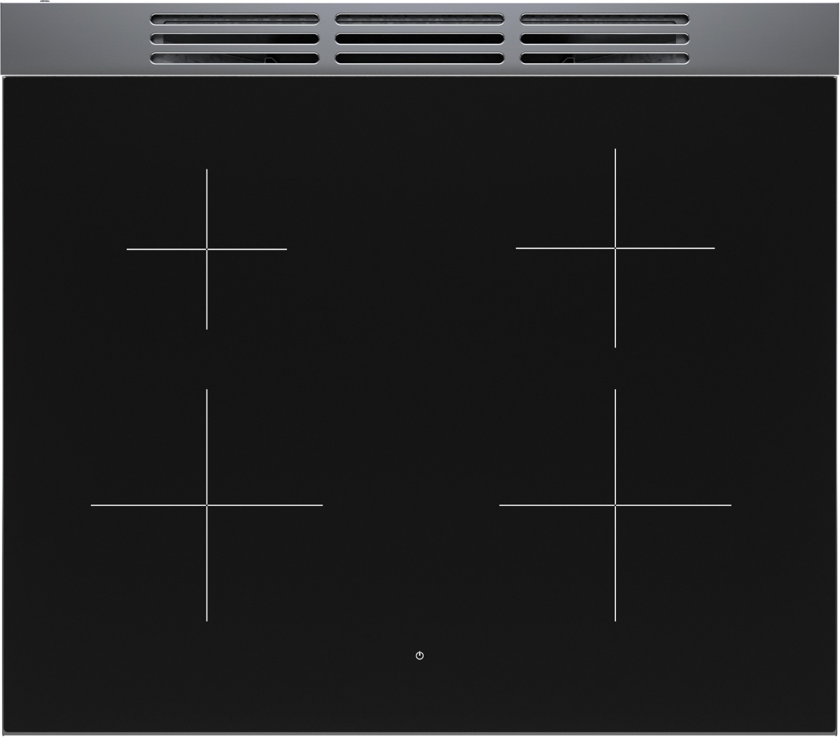 HIS8055U Bosch 30" Induction Industrial Style Range - Stainless Steel