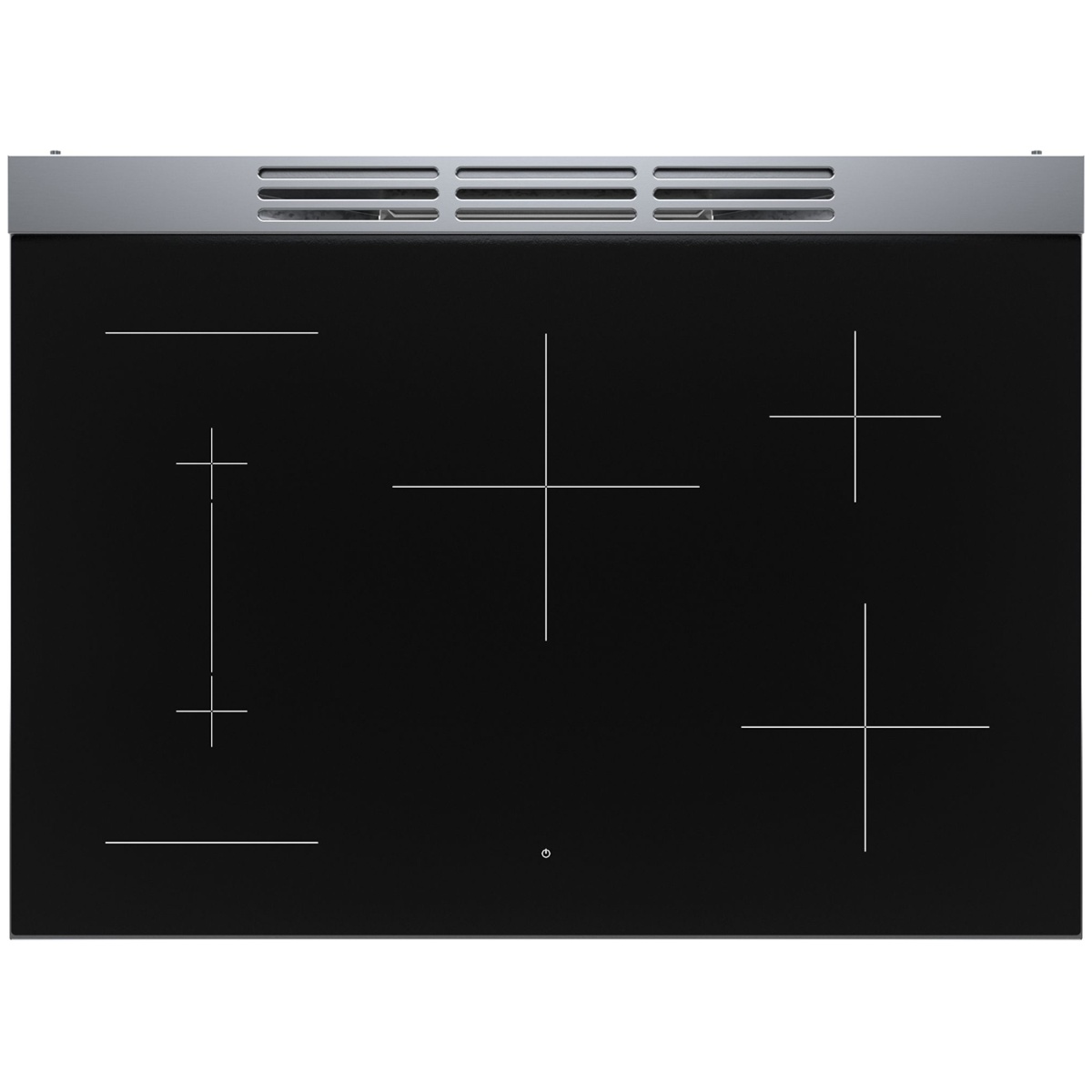 HIS8655U Bosch 36" Induction Industrial Style Range - Stainless Steel