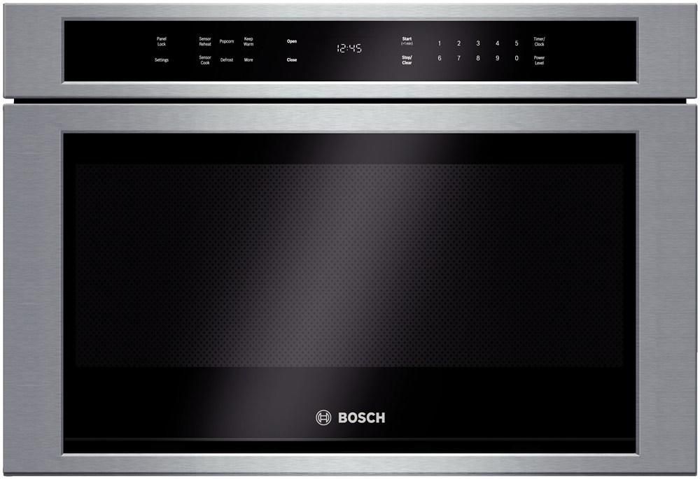 HMD8451UC Bosch 800 Series 24" Built-in Drawer Microwave Oven with ...