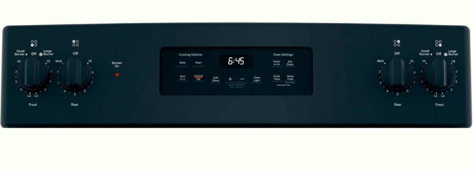 JB645DKBB GE 30" Freestanding Electric Range with Ceramic Glass Cooktop ...