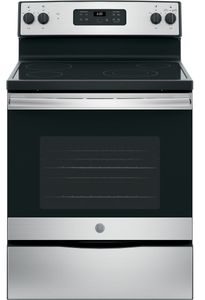 JBS60RKSS GE 30" Free-Standing Electric Range with 5.3 cu. ft. Capacity ...