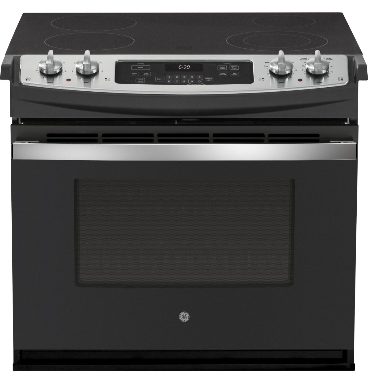 JD630STSS GE 30" Drop In Electric Range - Stainless Steel