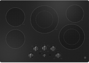 JEP5030DTBB GE 30" Built-In ADA Compliant WiFi Enabled Electric Cooktop ...
