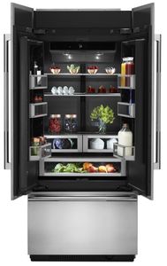 JF36NXFXDE JennAir 36'" Built In French Door Refrigerator - Custom Panel