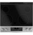 JS645SLSS GE 30" Slide-In Front Control Electric Range with Power Boil ...