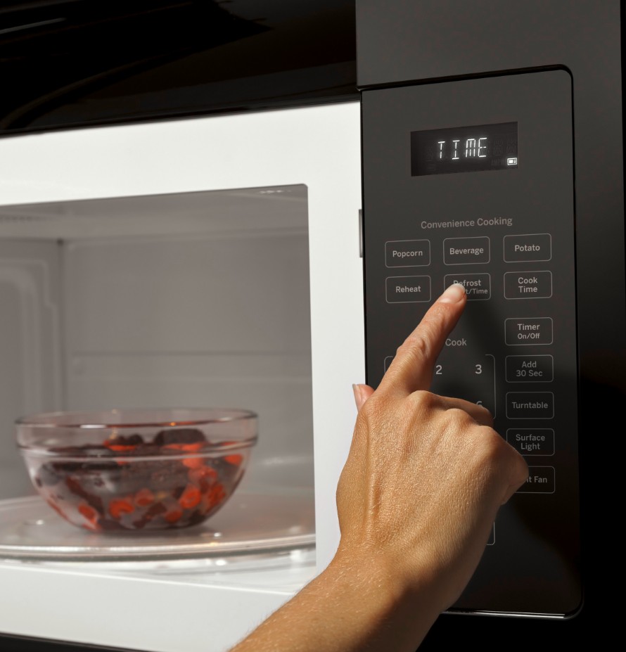 JVM3160DFBB GE 1.6 cu. ft. Over-the-Range Microwave Oven - Black