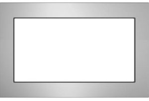 JX7227SLSS GE 27" Built-In Trim Kit - Stainless Steel