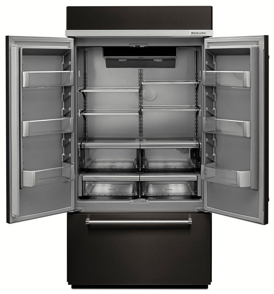 KBFN502EBS KitchenAid 42" Width Built-In Stainless French Door ...