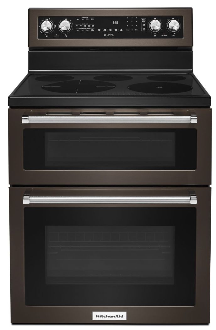 KFED500EBS KitchenAid 6.7 Cu. Ft. 30" Free Standing Double Oven ...