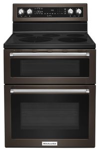 KFED500EBS KitchenAid 6.7 Cu. Ft. 30" Free Standing Double Oven ...