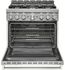KFGC506JSS KitchenAid 36" Smart Commercial-Style Gas Range with 6 ...