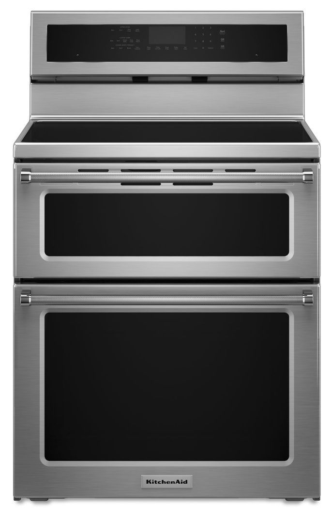 KFID500ESS 30" KitchenAid 6.7 Cu. Ft. Electric 4 Element Induction ...