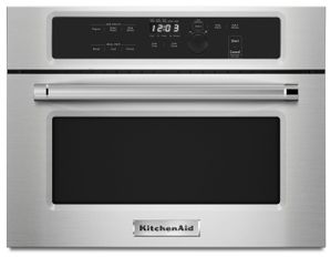 KMBS104ESS KitchenAid 24" Built In Microwave Oven with 1000 Watt ...