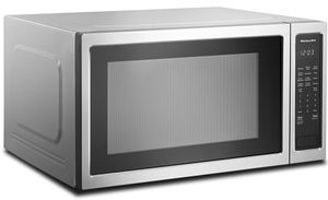 KMCS3022GSS KitchenAid 24" 2.2 Cu Ft Countertop Microwave Oven - Print ...