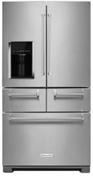 KRMF706ESS KitchenAid 25.8 Cu. Ft. 36" Multi-Door Freestanding ...