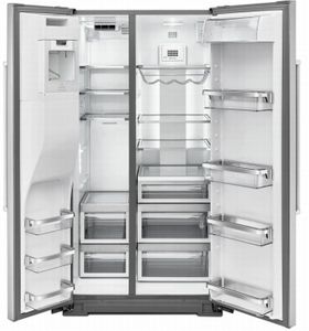 KRSF705HPS KitchenAid 36" Side-by-Side Refrigerator with In Door Ice ...