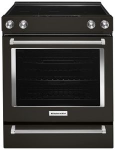 KSEG700EBS KitchenAid 6.4 Cu. Ft. 30" Electric 5 Element Slide-in ...