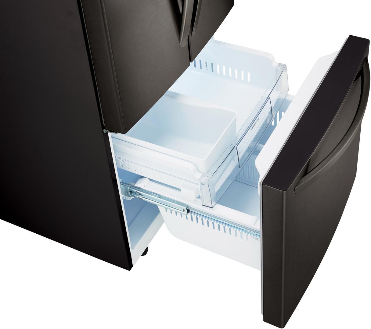 LFCS22520D LG 30" Super Capacity 3-Door French Door 21.8 cu. ft ...