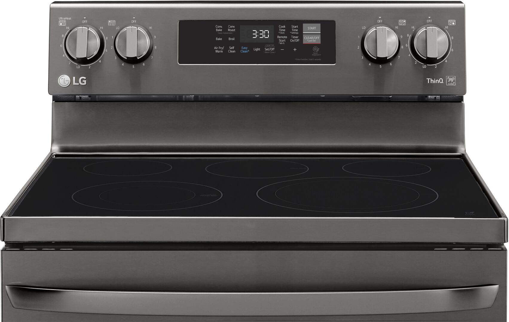 LREL6323D LG 30" WiFi Enabled 6.3 cu.ft. Electric Range with Convection ...