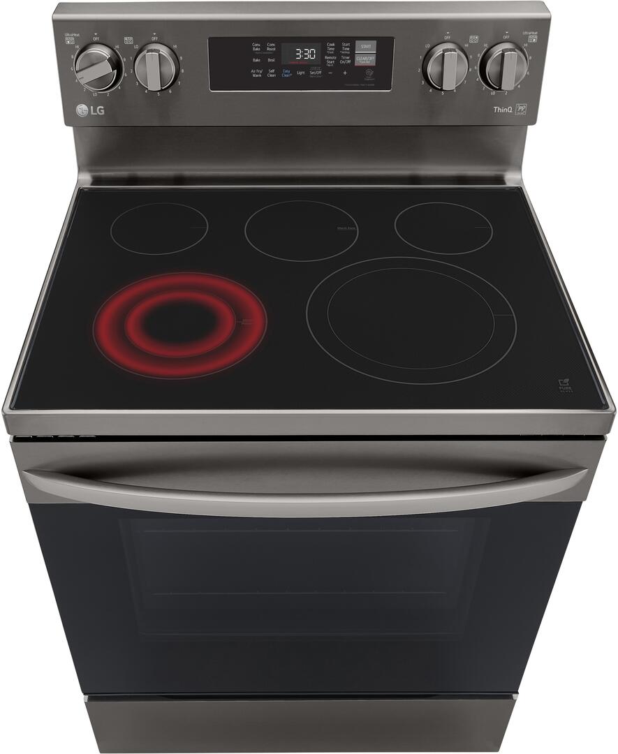 LREL6323D LG 30" WiFi Enabled 6.3 cu.ft. Electric Range with Convection ...