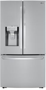 LRFDS3016S LG 36" WiFi Enabled 29.7 cu ft Capacity French Door ...