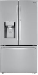 LRFDS3016S LG 36" WiFi Enabled 29.7 cu ft Capacity French Door ...