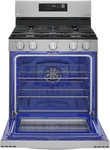 LRGL5823S LG 30" 5.8 cu.ft. Wifi Enabled Gas Range with Convection and ...