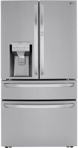 LRMDC2306S LG 36" French Door Counter Depth Refrigerator with Craft Ice ...