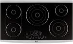 LSCE365ST LG Studio 36" Radiant Cooktop with Smoothtouch Controls ...