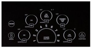 LSCE365ST LG Studio 36" Radiant Cooktop with Smoothtouch Controls ...