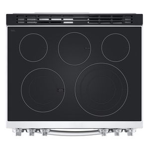 LSEL6335F LG 30" Electric Slide-in Range 6.3 cu.ft with Air Fry ProBake ...