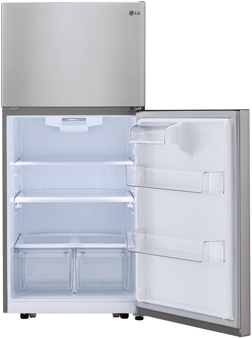 LTCS20030S LG 30" 20 cu ft Top Mount Refrigerator - Stainless Steel