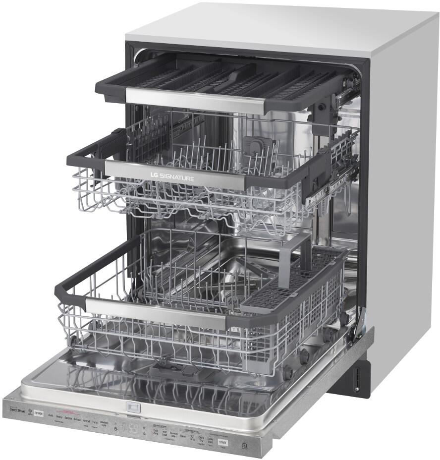 LUDP8908SN LG 24" Signature Series Top Control Dishwasher - Textured ...