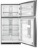 MRT711SMFZ 33" Maytag Top Freezer Refrigerator with Power Cold and ...