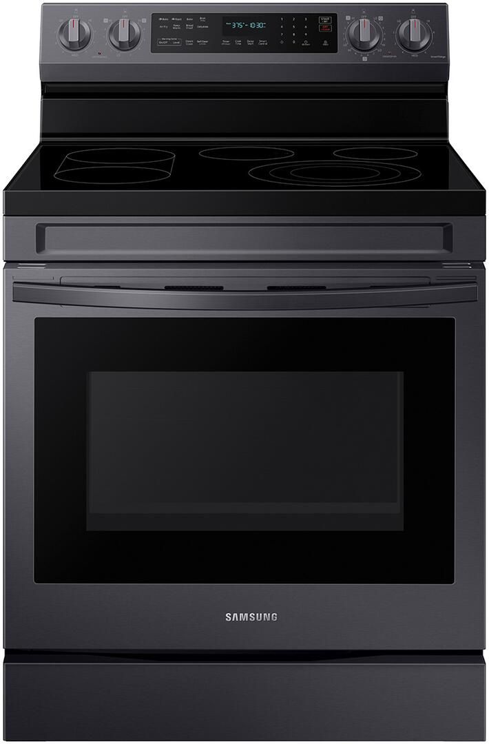 NE63A6711SG Samsung 30" Smart Electric Range with No Pre-heat Air Fry ...