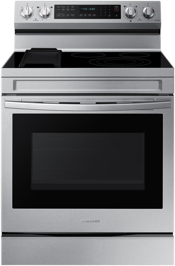 NE63A6711SS Samsung 30" Smart Electric Range with No Pre-heat Air Fry ...