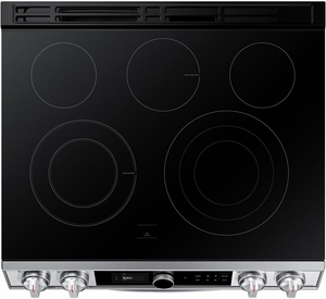 NE63T8711SS Samsung 30" Front Control Wifi Enabled Slide-In Electric ...