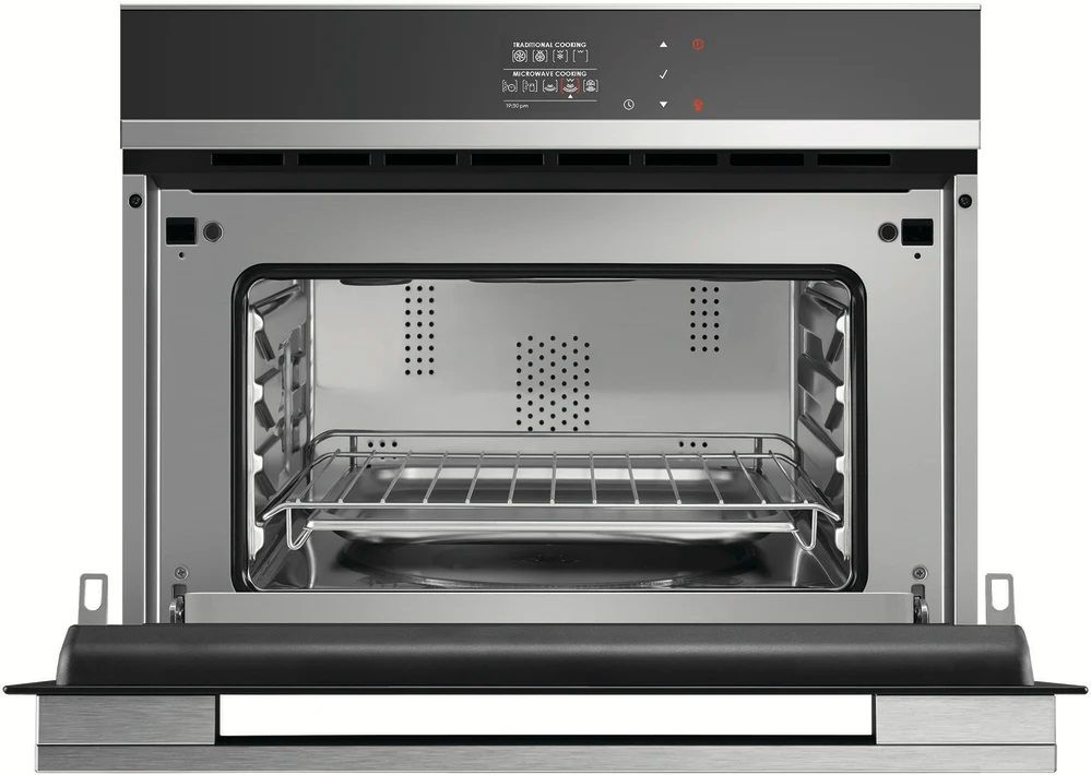 OM24NDB1 Fisher & Paykel 24" Contemporary Convection Speed Oven - Black ...