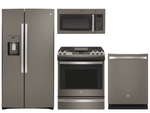 Package 39 - GE Appliance - 4 Piece Appliance Package with Gas Range ...