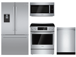 Package B1 - Bosch Appliance - 4 Piece Appliance Package with Electric ...