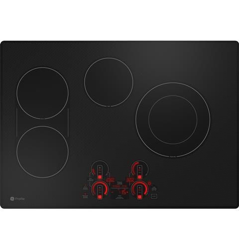 PEP7030DTBB GE Profile 30" ADA Compliant WiFi Enabled Electric Cooktop ...